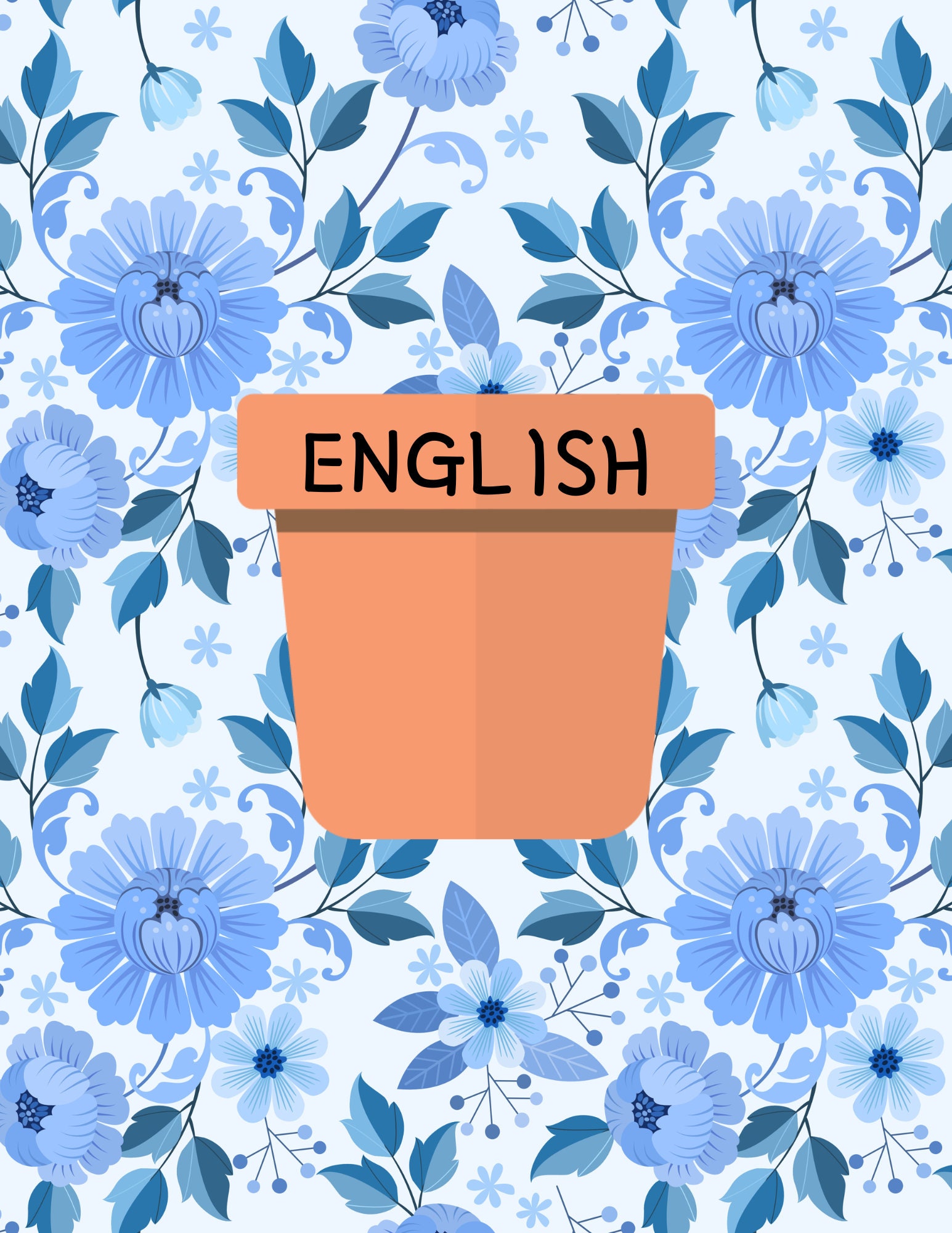 Floral Binder Covers - Etsy