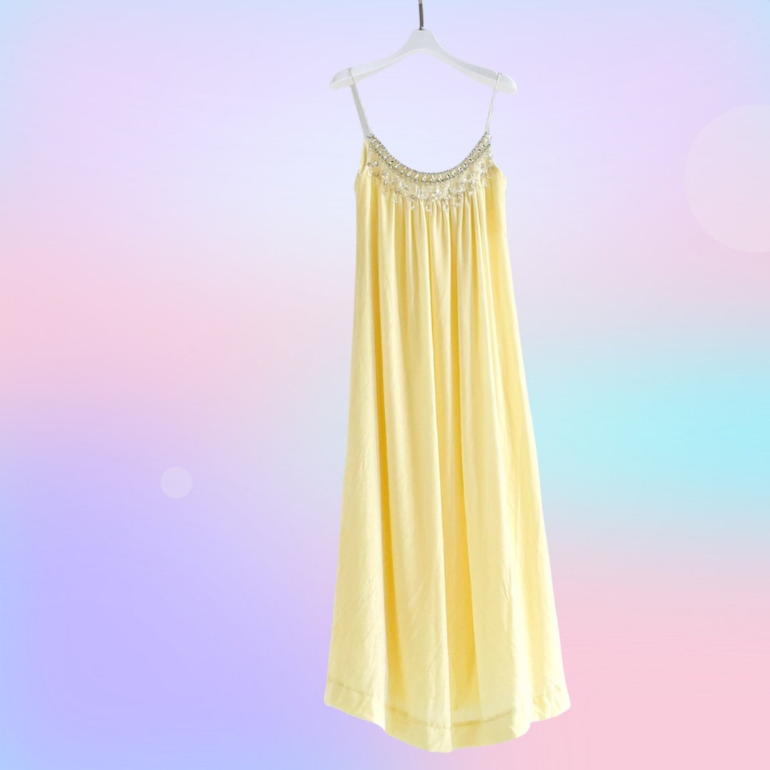 Puppet Dress / 1950s Vintage Ballroom Halter Dress / Silk and - Etsy