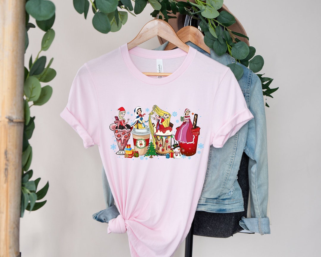 Disney Princess Coffee Latte Shirts, Princess Shirt, Disney Princess ...