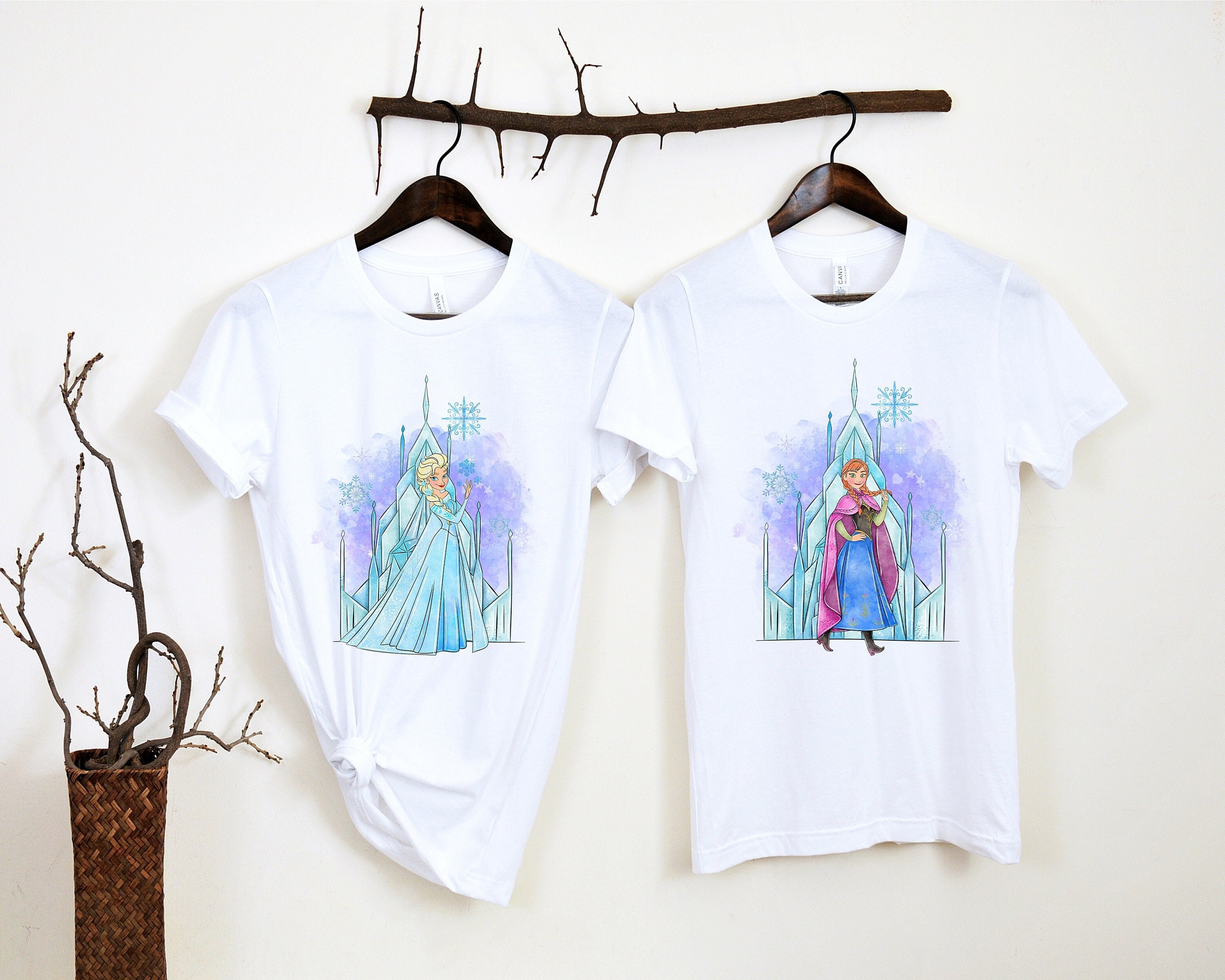 Disney Princess Elsa T-shirt, Frozen Elsa Anna Shirt, Disney Princess ...