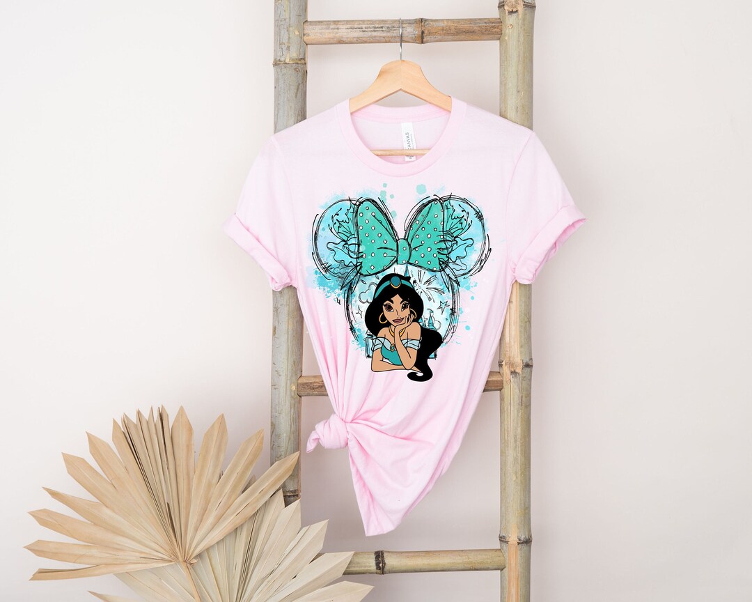 Jasmine Shirt, Princess Jasmine Tee, Jasmine Cute Tee, Jasmine Cute ...