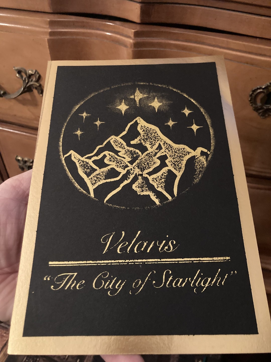 Velaris Foil Prints - ACOMAF, ACOWAR, ACOFAS - Etsy