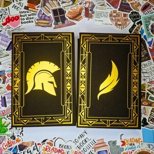 Red Rising Series by Pierce Brown - Handmade Classic Clothbound ...