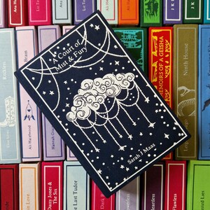 ACOTAR Trilogy by Sarah J. Maas - Handmade Classic Clothbound Hardback ...