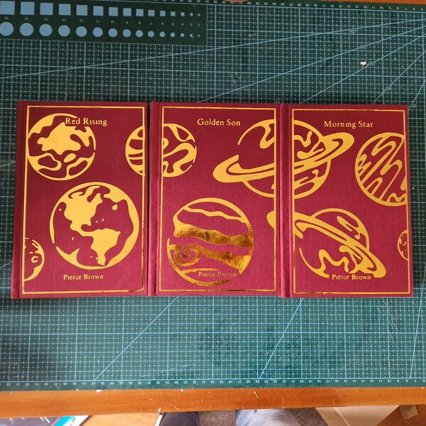 Red Hardcover Book - Etsy