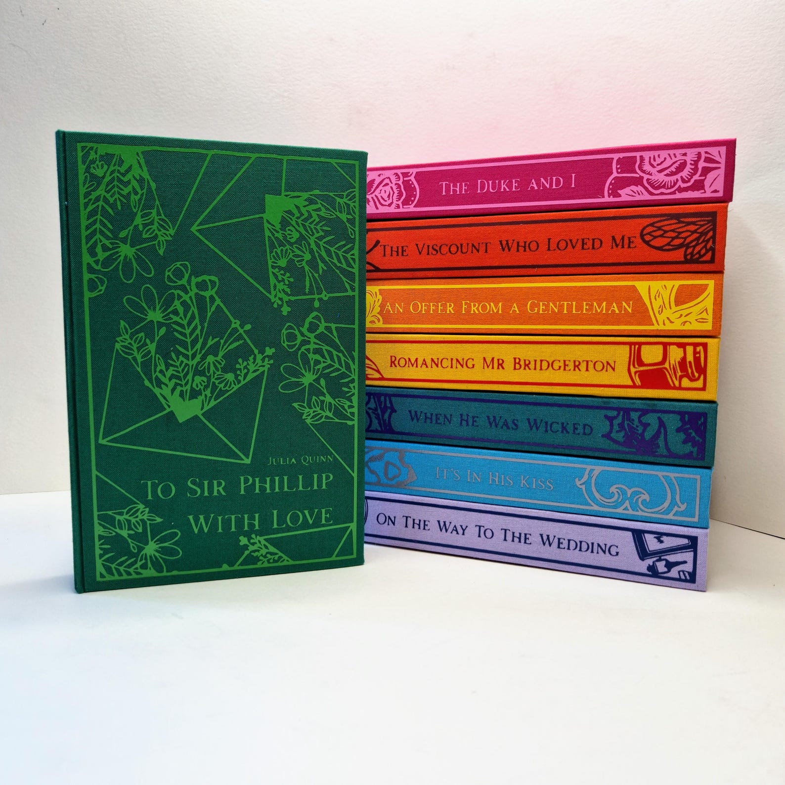 Bridgerton Series by Julia Quinn | Clothbound Hardback Set – Regency ...