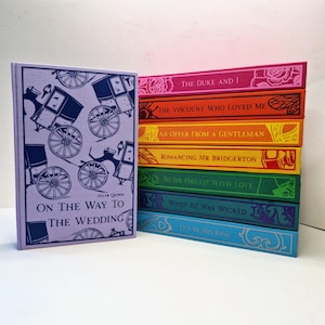 Bridgerton Series by Julia Quinn | Clothbound Hardback Set – Regency ...