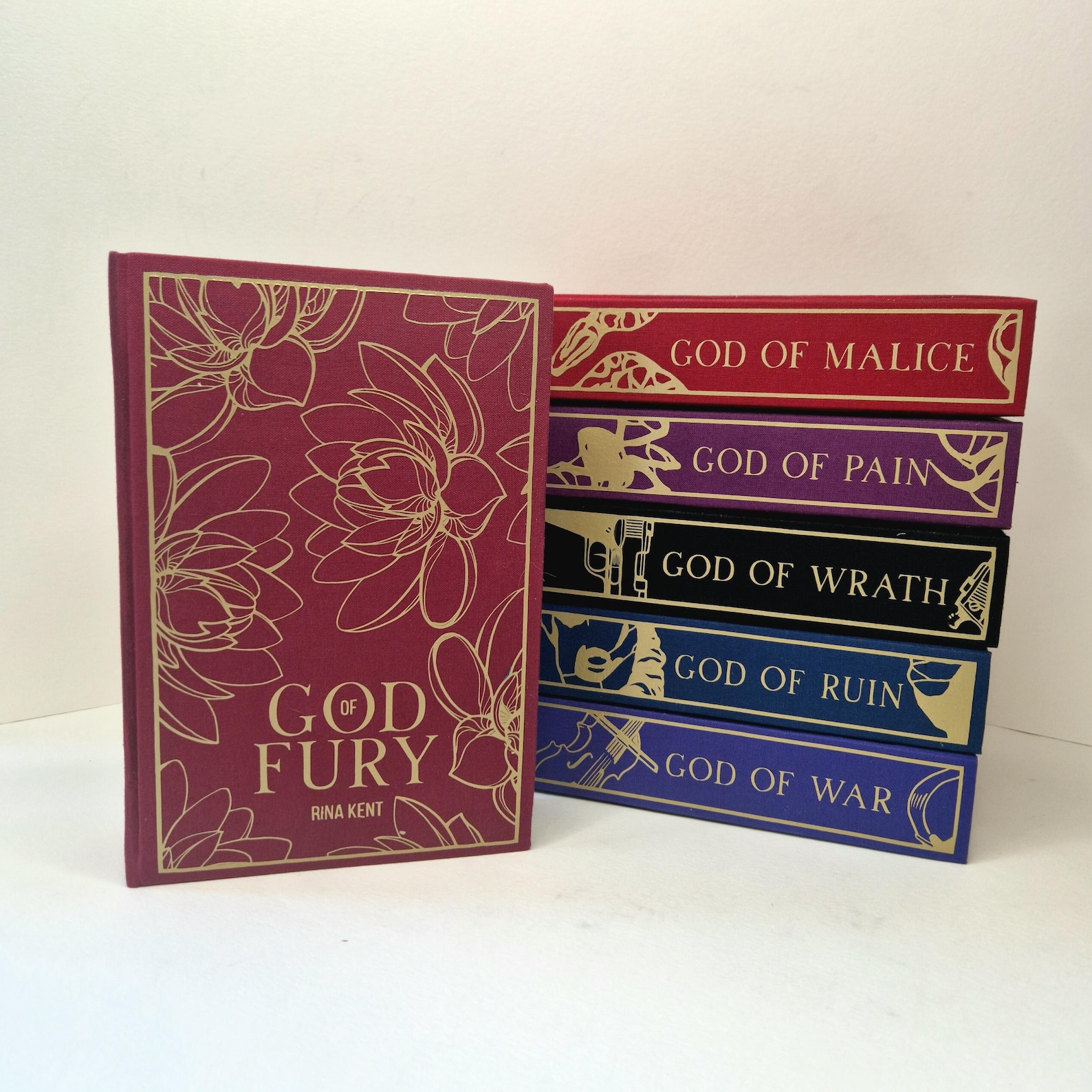Legacy of the Gods Series by Rina Kent | Special Edition Hardback Set ...