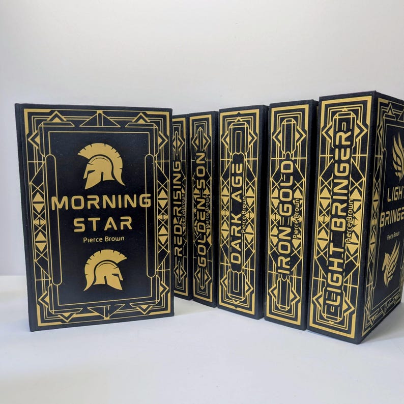 Red Rising Series by Pierce Brown – Clothbound Hardcover Sci-fi ...