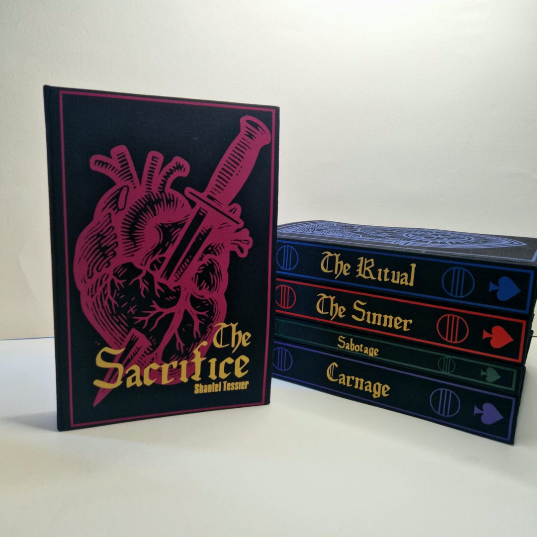 The Sacrifice by Shantel Tessier | Gothic Clothbound Hardback Book ...