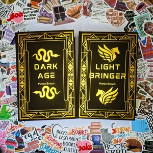 Red Rising Series by Pierce Brown - Handmade Classic Clothbound ...