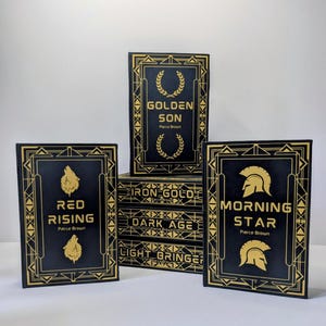 Red Rising Series by Pierce Brown – Clothbound Hardcover Sci-fi ...