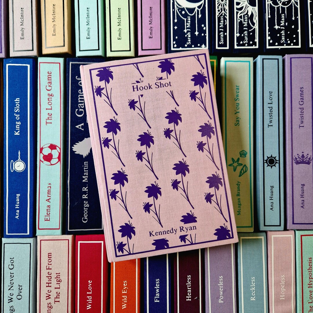 Hook Shot by Kennedy Ryan Handmade Classic Clothbound Hardback Smutty ...