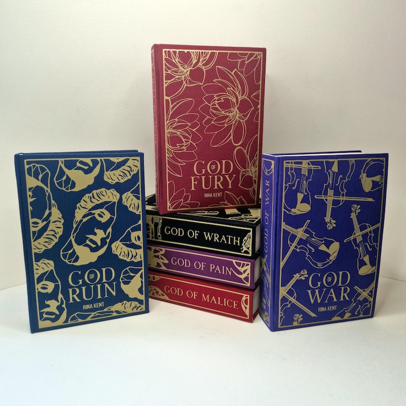 Legacy of the Gods Series by Rina Kent | Special Edition Hardback Set ...