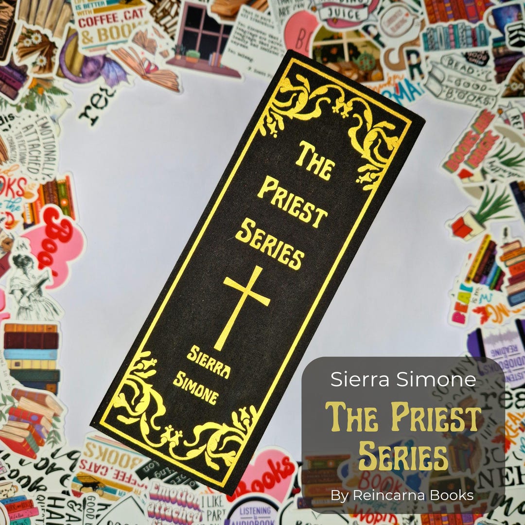 Priest by Sierra Simone - Handmade Classic Clothbound Hardback ...