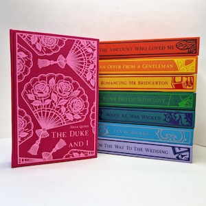 Bridgerton Series by Julia Quinn | Clothbound Hardback Set – Regency ...