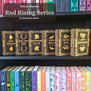 Red Rising Series by Pierce Brown - Handmade Classic Clothbound Hardback Set (books 1-6 ...