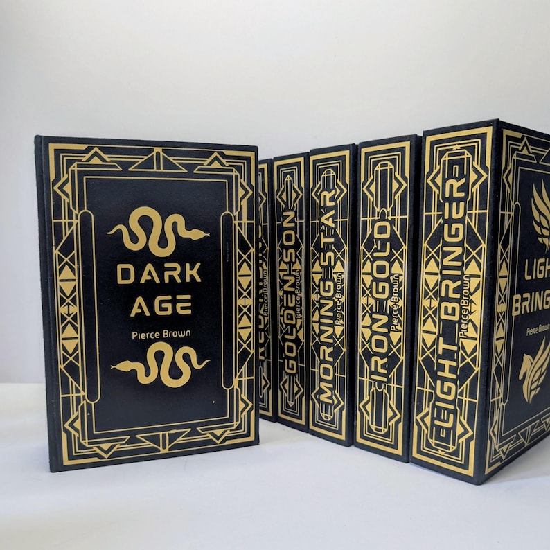 Red Rising Series by Pierce Brown – Clothbound Hardcover Sci-fi ...