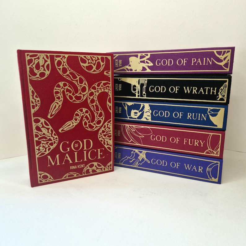 Legacy of the Gods Series by Rina Kent | Special Edition Hardback Set ...