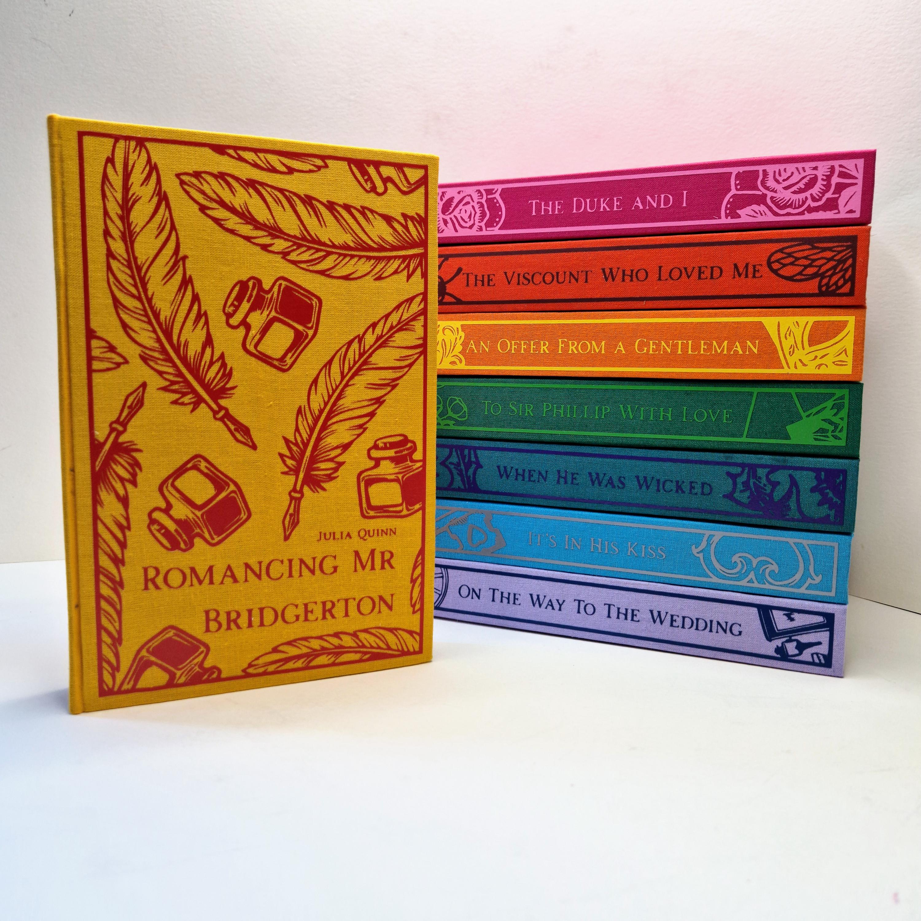 Bridgerton Series by Julia Quinn | Clothbound Hardback Set – Regency ...