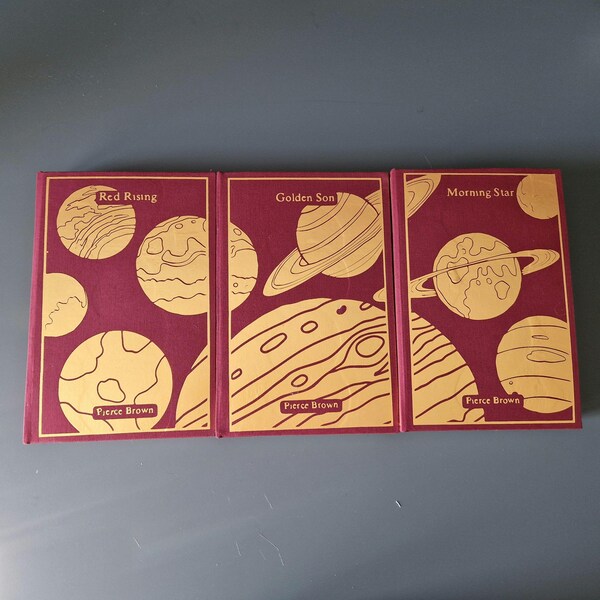 Red Hardcover Book - Etsy