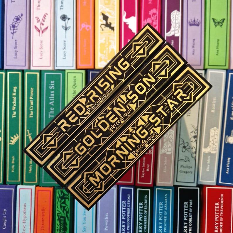 Red Rising Series by Pierce Brown Handmade Classic Clothbound Hardback ...