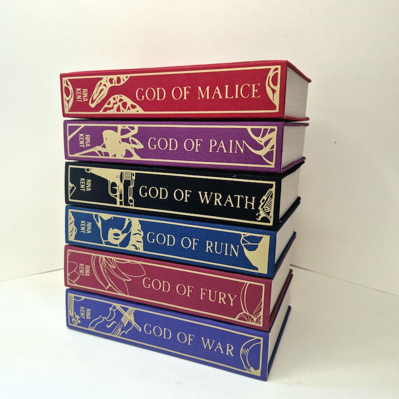 Legacy of the Gods Series by Rina Kent | Special Edition Hardback Set ...