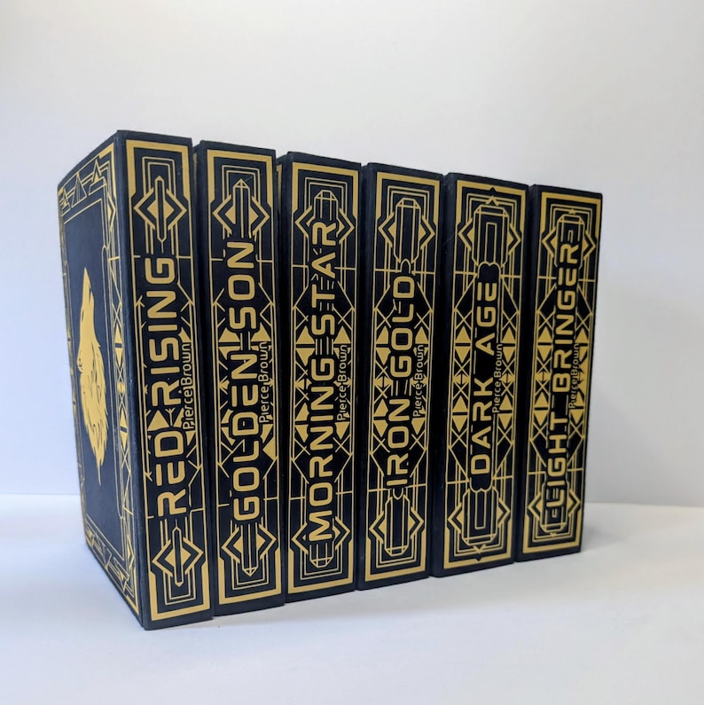 Red Rising Series by Pierce Brown – Clothbound Hardcover Sci-fi ...