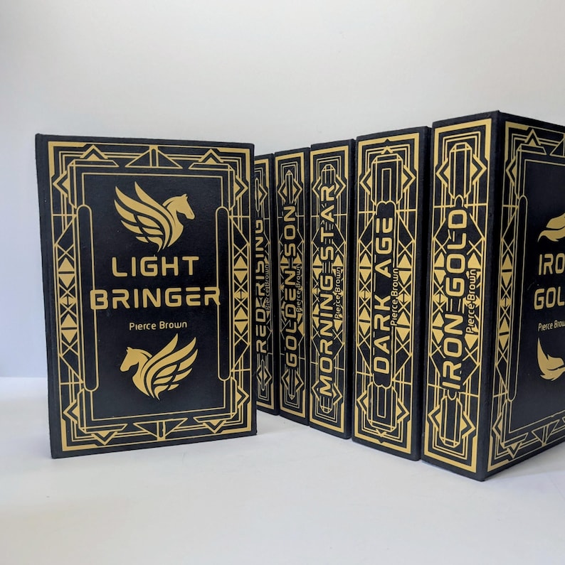 Red Rising Series by Pierce Brown – Clothbound Hardcover Sci-fi ...