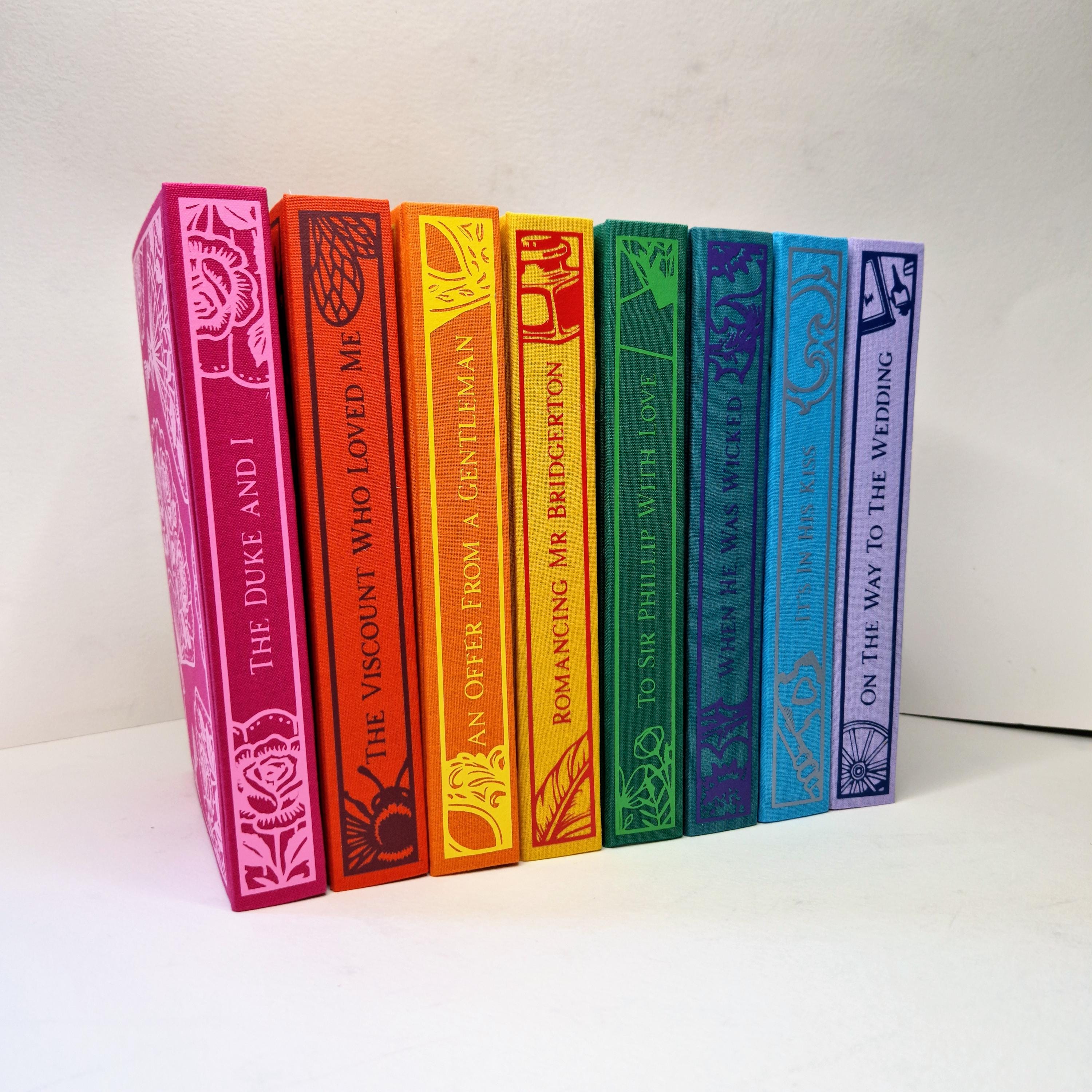 Bridgerton Series by Julia Quinn | Clothbound Hardback Set – Regency ...