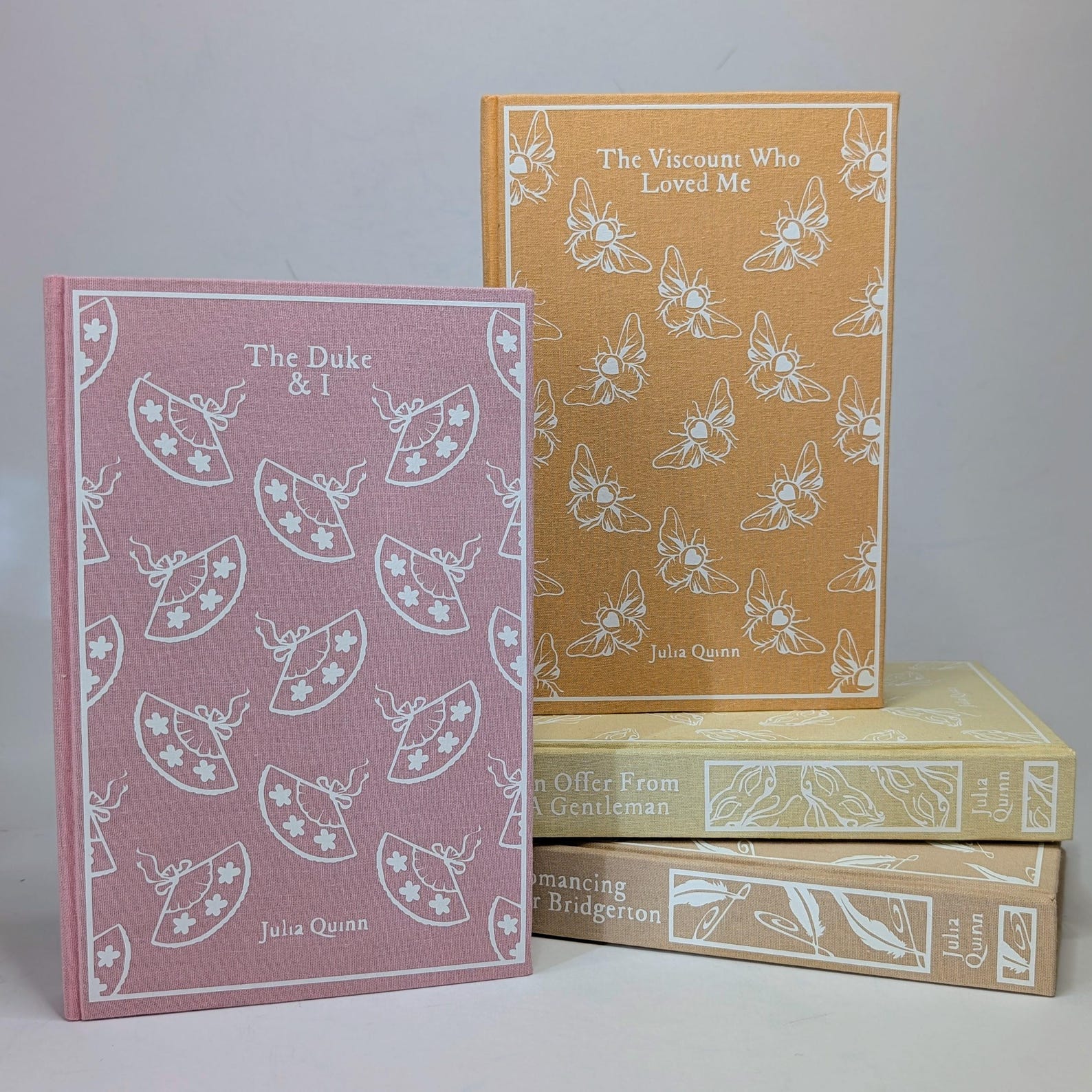 Bridgerton Series by Julia Quinn | Clothbound Hardback Set – Regency ...