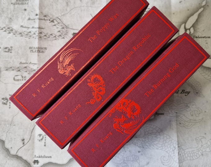 The Poppy War by R.F. Kuang | Clothbound Hardback Set – Fantasy ...