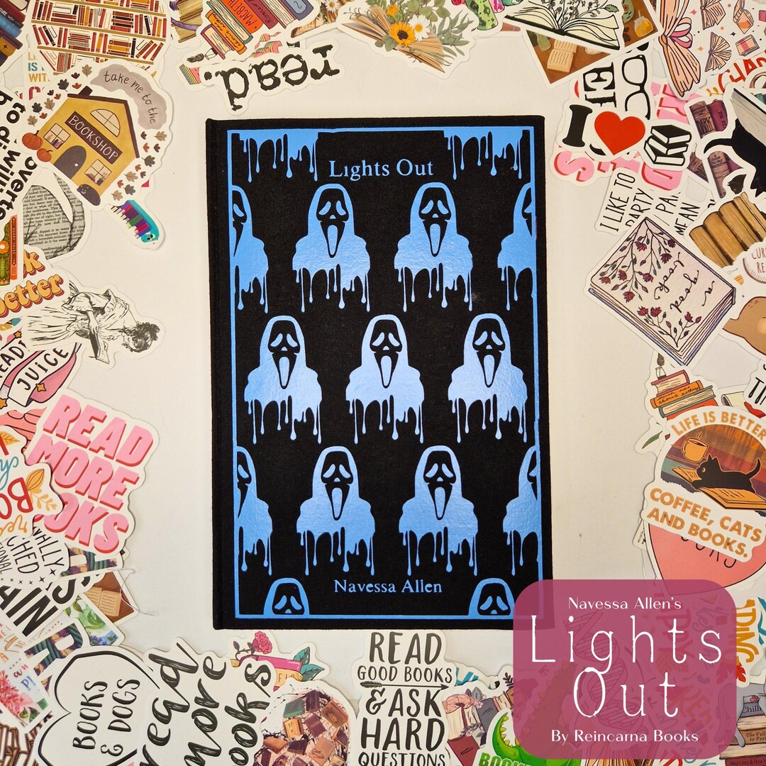 Lights Out by Navessa Allen: Handmade Clothbound Hardback - Dark Romcom ...