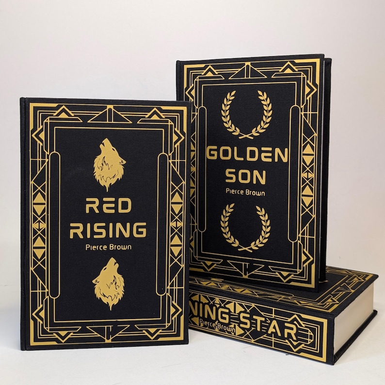 Red Rising Series by Pierce Brown – Clothbound Hardcover Sci-fi ...