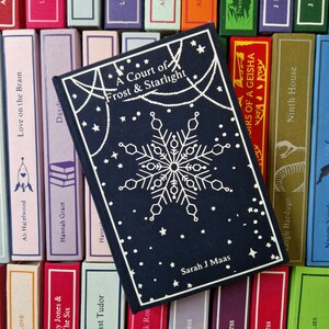 ACOTAR Series by Sarah J. Maas - Handmade Classic Clothbound Hardback ...