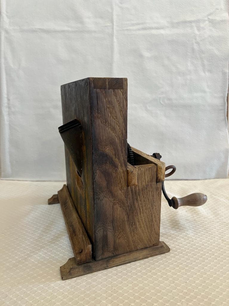 Rare Vintage Antique Wooden Nut Grinder - Over 100 Years Old, Collector ...