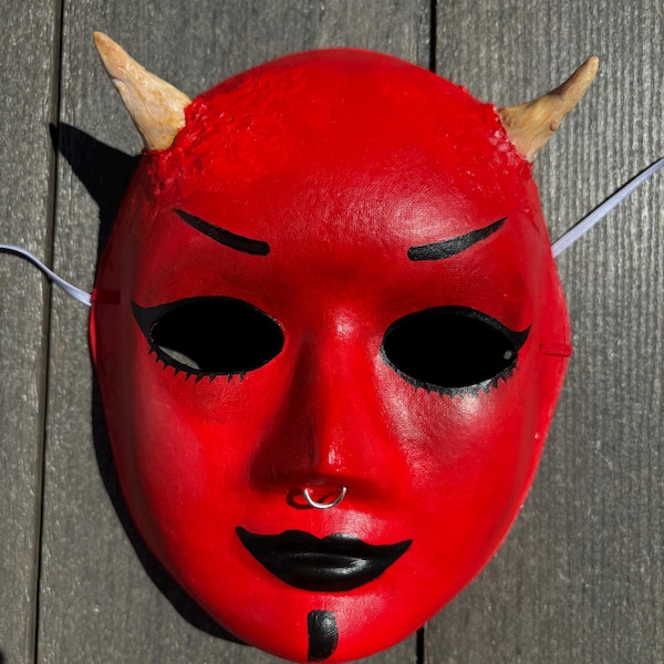 Paper Mache Devil - Etsy