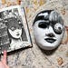 Handmade Paper Mache Mask: Uzumaki Inspired Mask Halloween Costume - Etsy