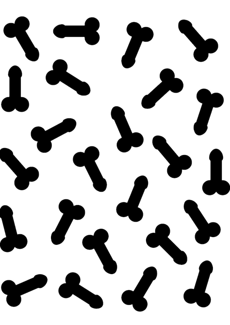Penis Prints Svg Vector Png Pdf Psd Jpeg Cricut Silhouette - Etsy UK