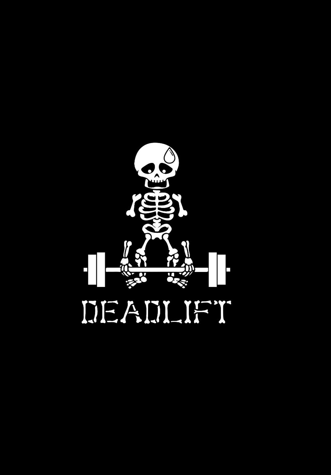 Deadlift Svg Vector PNG Pdf PSD Jpeg Cricut Gym Skeleton Digital ...