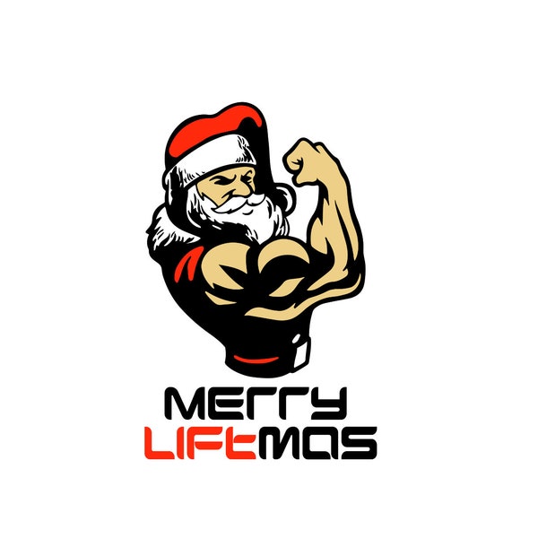 Merry Liftmas Svg - Etsy