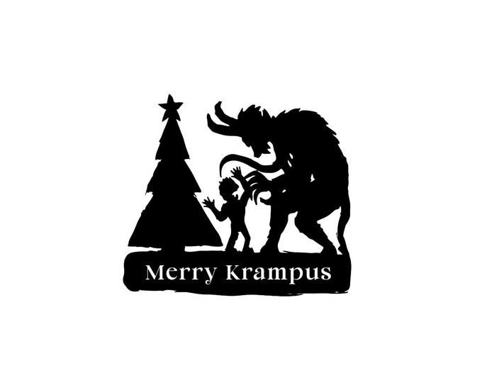 Krampus Svg, Christmas Monster Demon Devil, Krampus Christmas Clipart ...