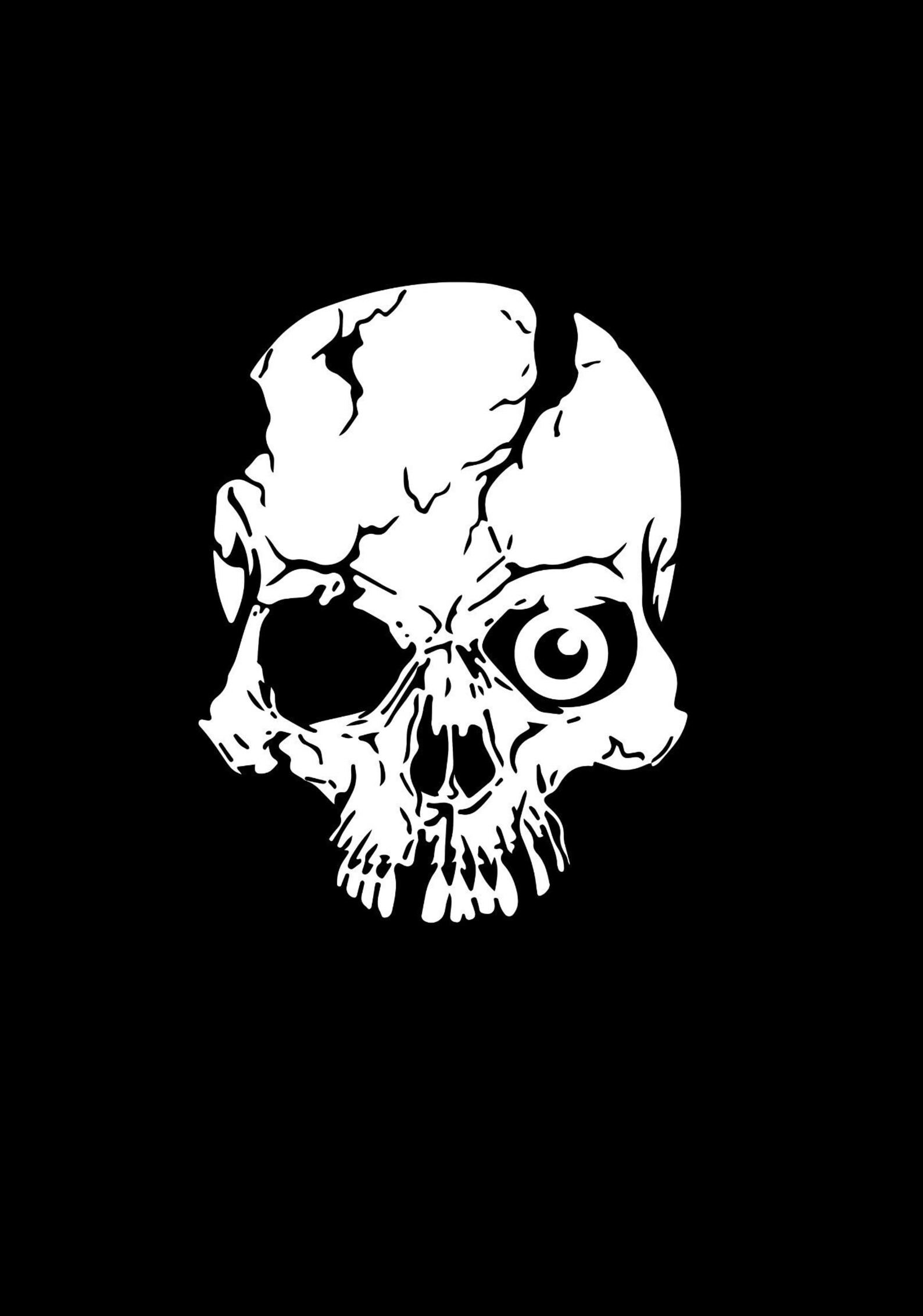 Skull Svg Vector Png Pdf Psd Jpeg Cricut Silhouette Svg Skulls Etsy