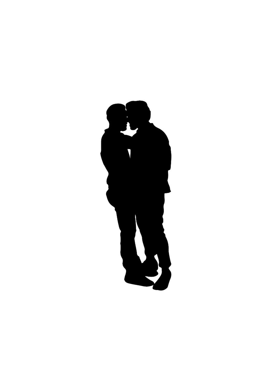 Gay Couple Svg Vector Png Pdf Psd Jpeg Cricut Men Couple Etsy