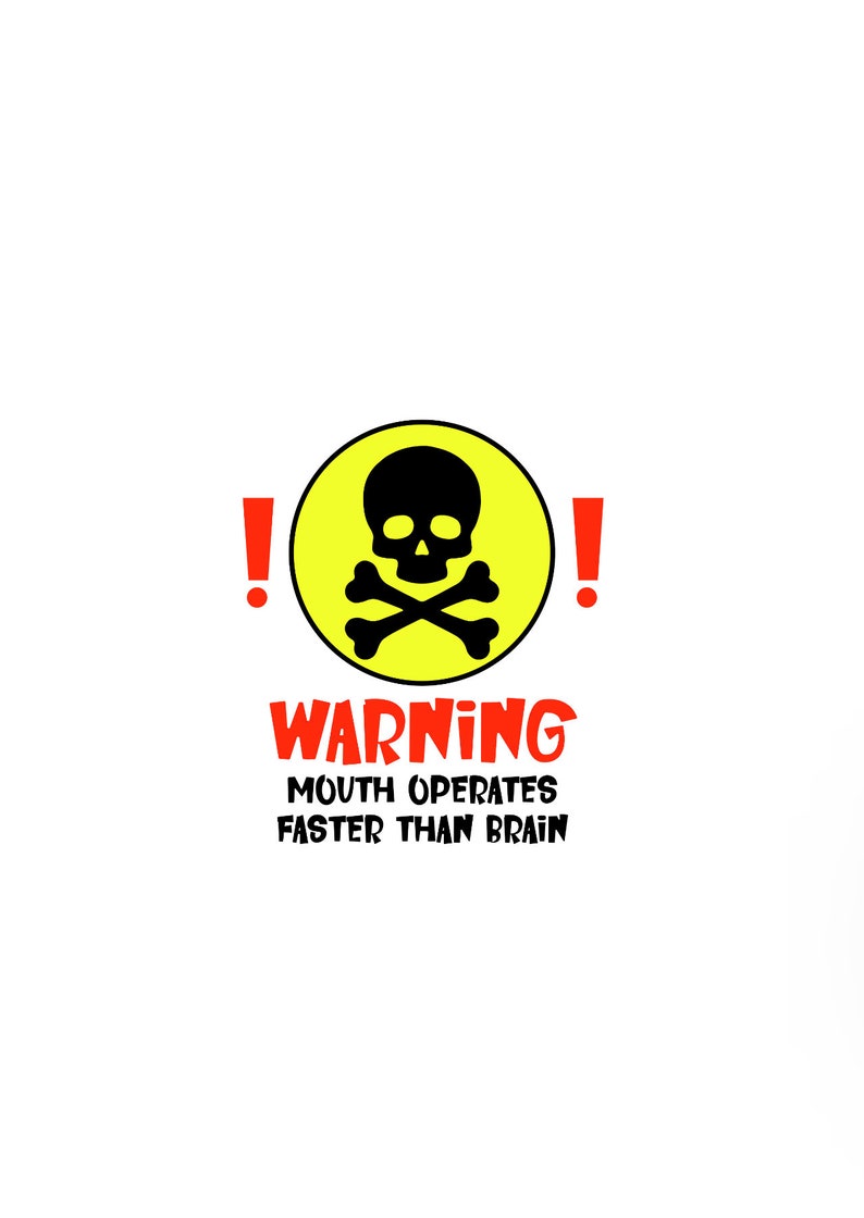 Warning Svg Vector Png Pdf Psd Jpeg Cricut Skull Warning Sign ...