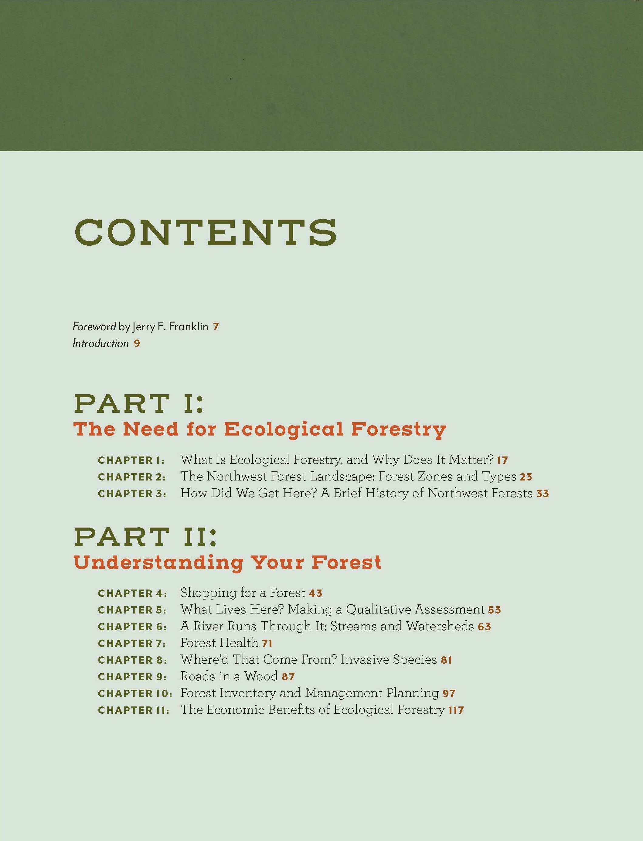 A Forest of Your Own - the Pacific Northwest Handbook of Ecological ...