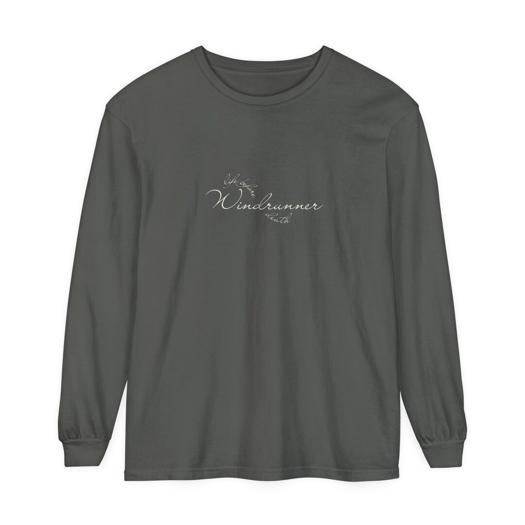Windrunner - the Stormlight Archive | Comfort Colors Unisex Long Sleeve ...
