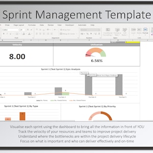 Sprint Management Excel Template Scrum Excel Template Agile Excel ...