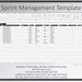 Sprint Management Excel Template: Agile Scrum Dashboard (digital ...