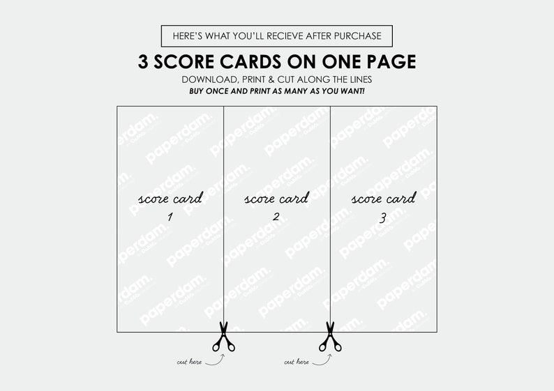 BBQ Printable Score Sheets! Host Your Own Cooking Competition! - Etsy